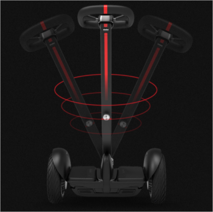 Ninebot S MAX self-balancing e-Scooter with a steering wheel launched ...
