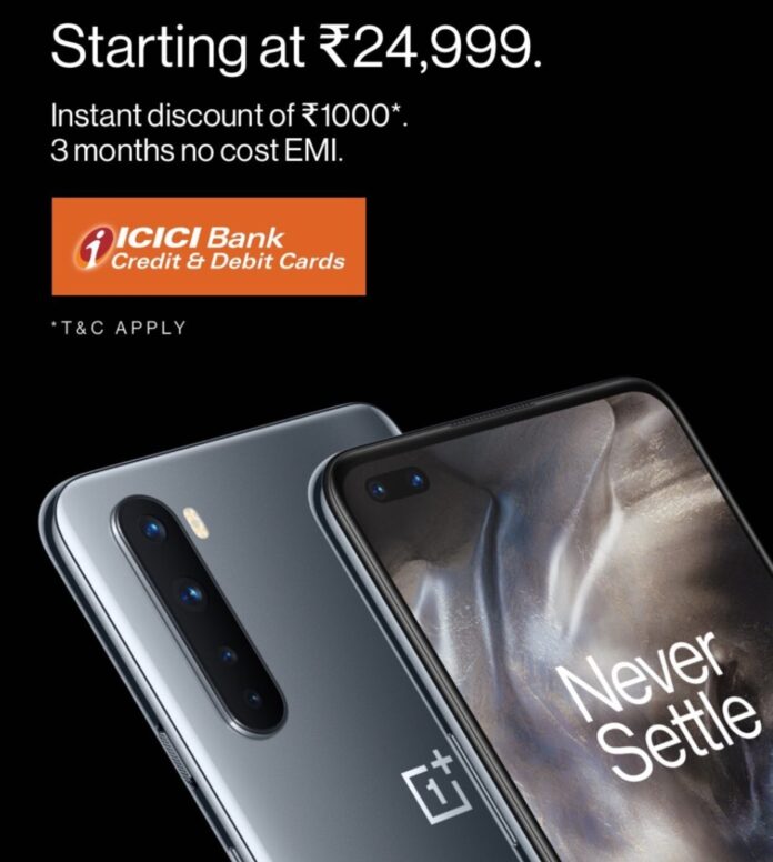 OnePlus Nord 6GB+64GB variant will go on sale in India on September 21 ...