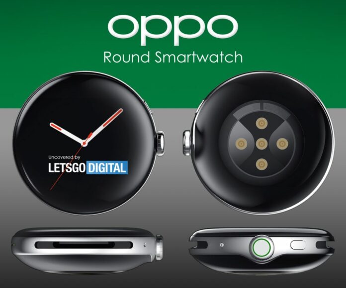 Oppo patents smartwatch with a round 3D curved display - Gizmochina