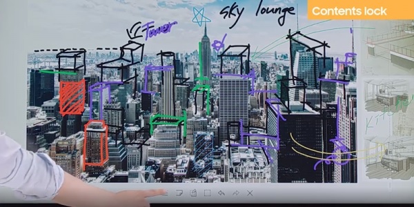 Samsung to launch the Flip digital flipchart in Europe in 2021 - Gizmochina