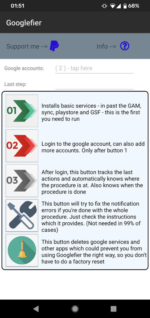 Download Googlefier GMS Installer App for HUAWEI and HONOR smartphones ...