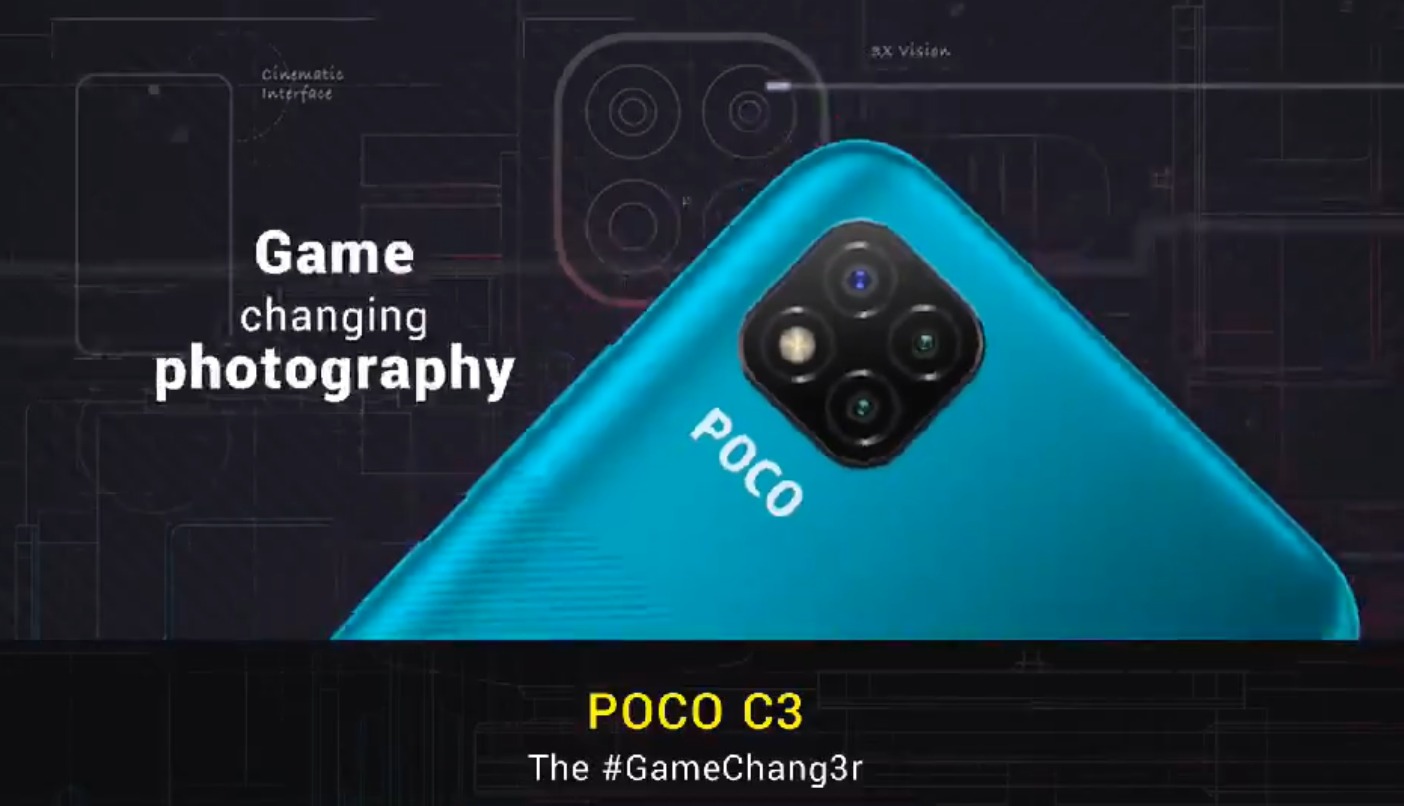 POCO C3 confirmed to arrive with 13MP triple rear cameras - Gizmochina