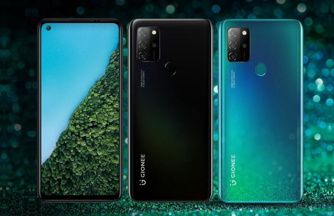 Gionee M12 with 6.55-inch display, 48MP quad cameras, and 5,100mAh ...