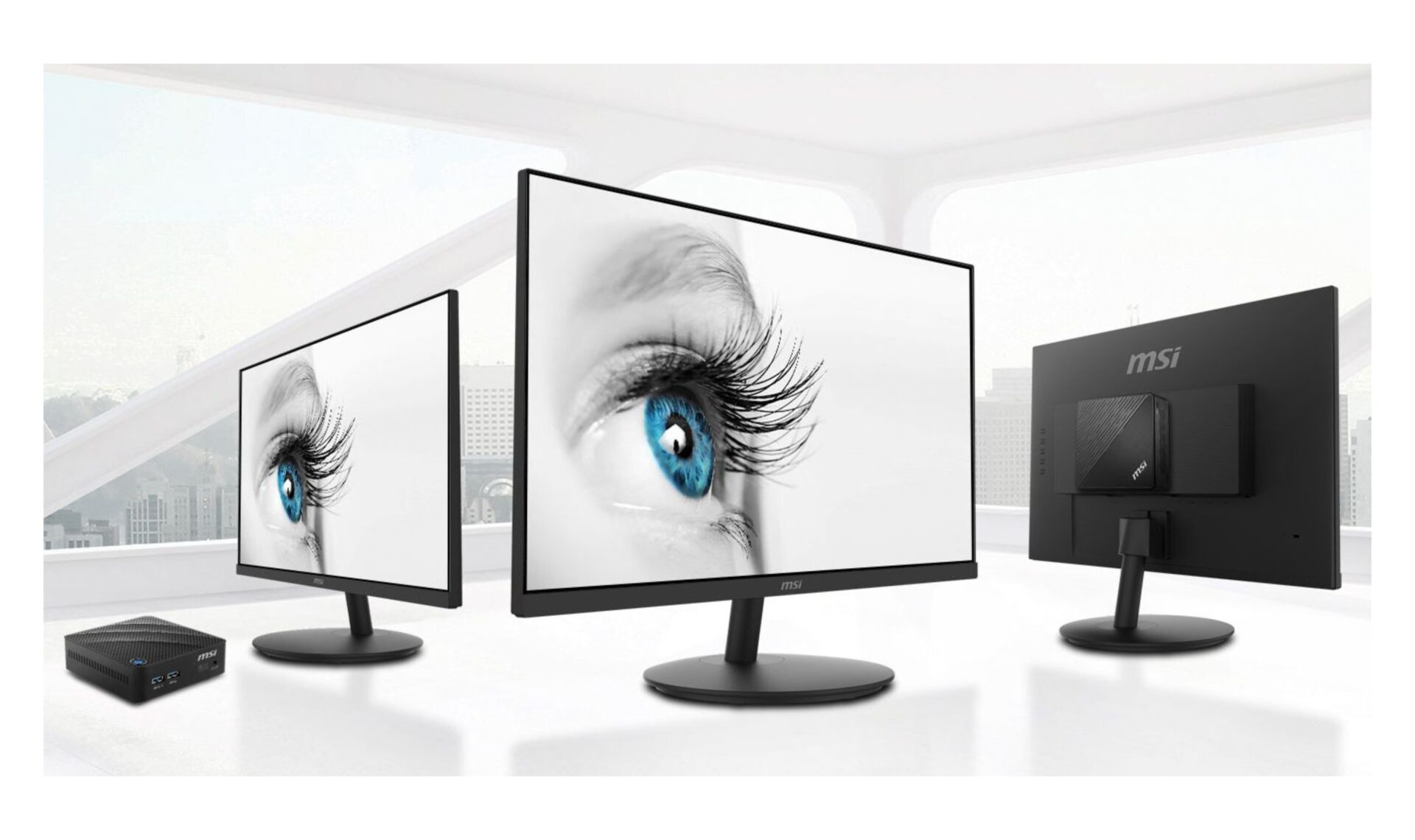 MSI PRO MP242 series everyday use monitors announced - Gizmochina