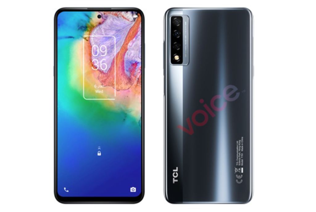 TCL 20 5G renders and specifications leak reveal 6.67-inch display ...