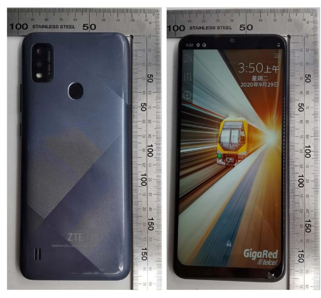 ZTE Blade A51 live shots and key specs leaked through FCC certification ...