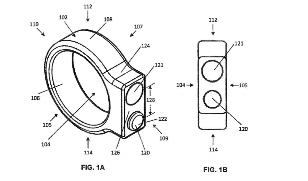 Google patents a Smart Ring with an integrated selfie camera module ...