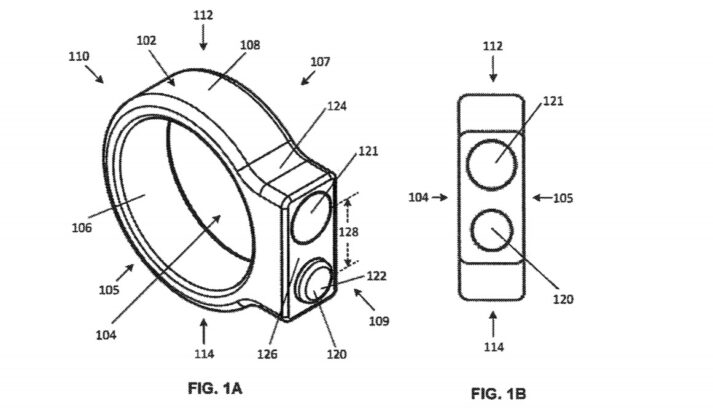 Google patents a Smart Ring with an integrated selfie camera module ...