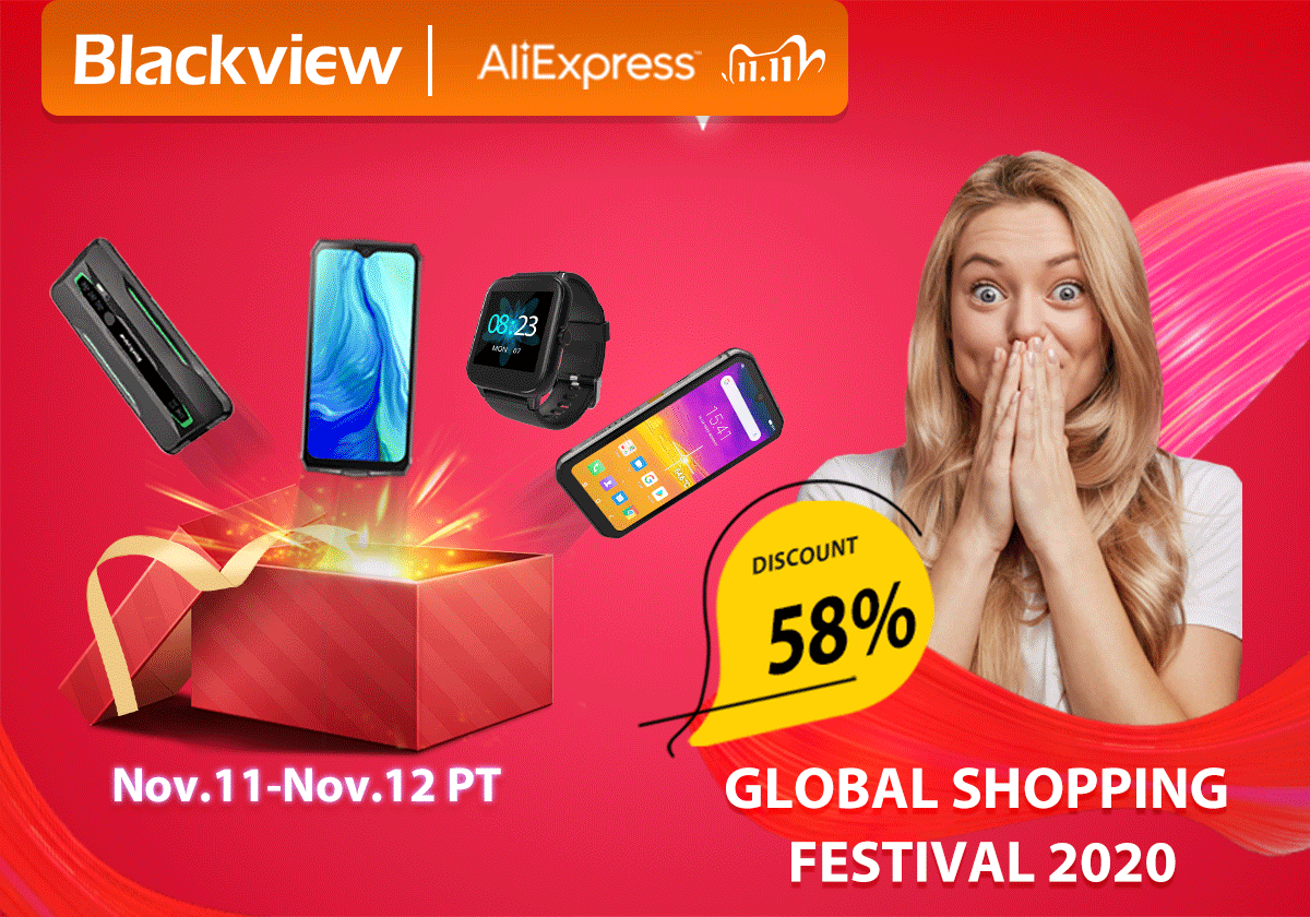 Grab up to 58% Off on Various Blackview Products at 11.11 Global Shopping Festival - Gizmochina