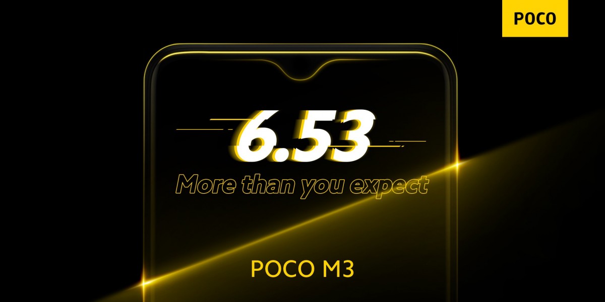 Poco M3 official promo video reveals the design in full ahead of its ...