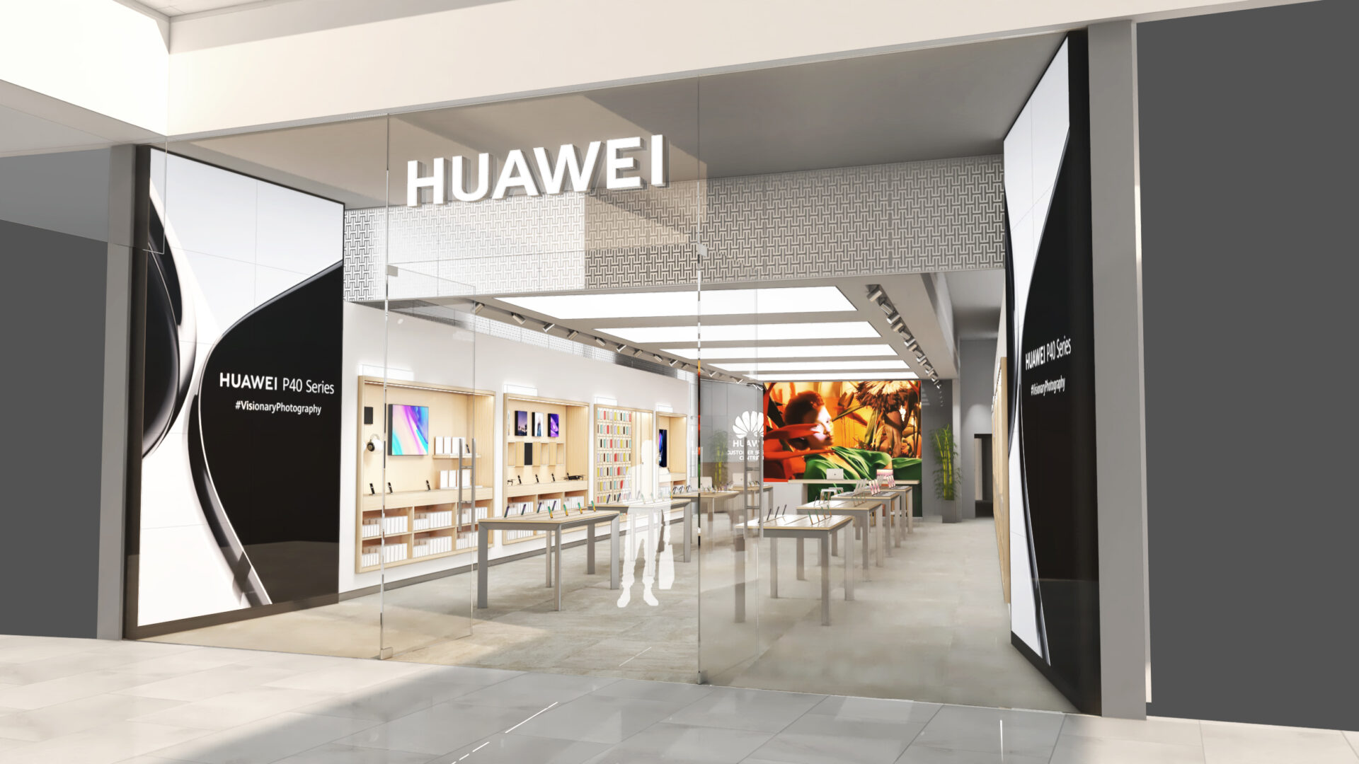 Huawei opens its first ever physical store in the UK, calls it a ...