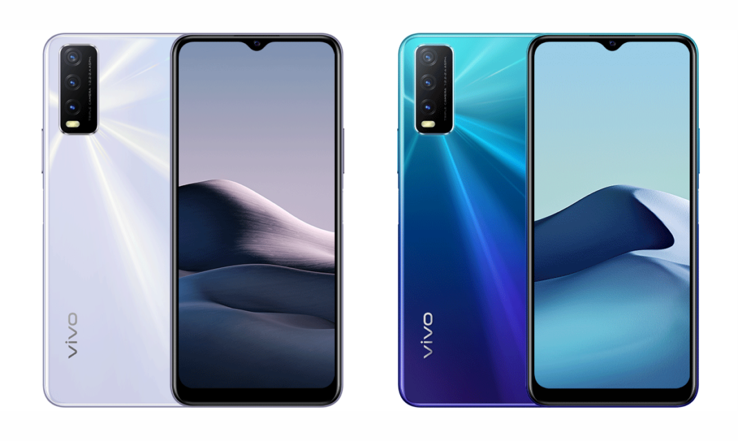 Vivo Y20 (2021) with Helio P35, 13MP triple cameras, and 5,000mAh ...