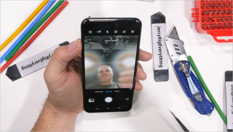 ZTE Axon 20 5G teardown shows how the under-display selfie camera works ...