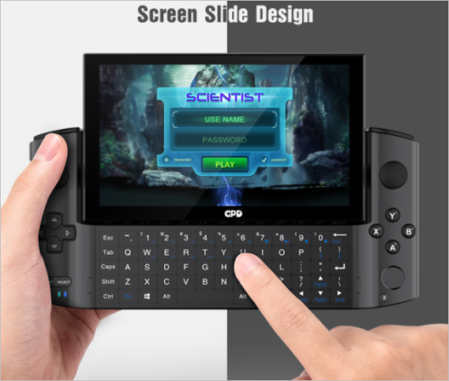GPD Win 3 handheld Gaming PC with an integrated gamepad goes official ...