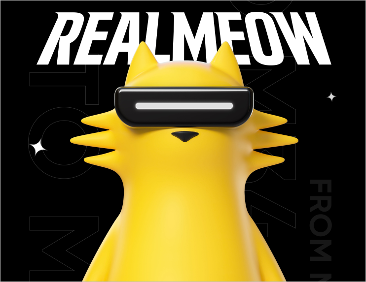 Realme's official mascot known as Realmeow unveiled - Gizmochina