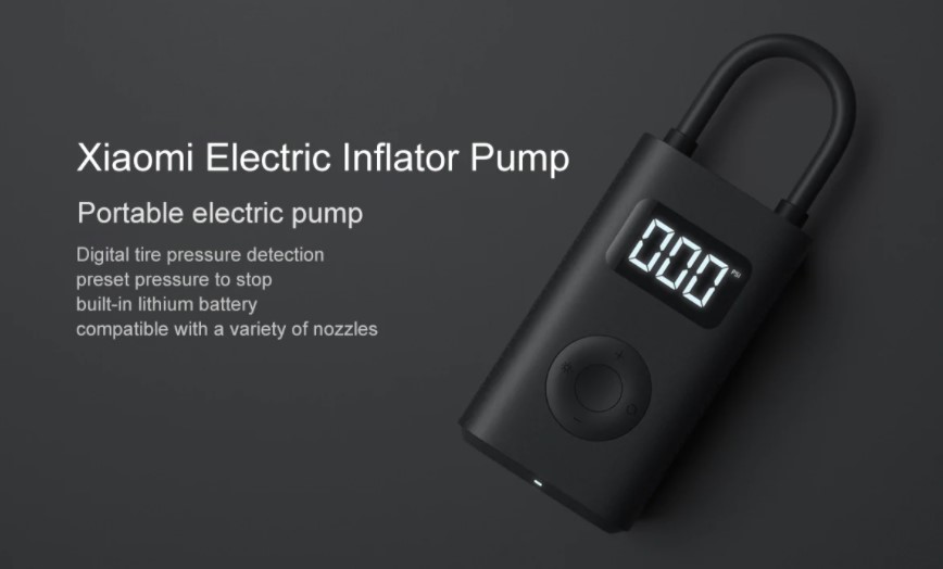 Deal: Xiaomi Mijia Portable Tyre Inflator available for $42.99 ...