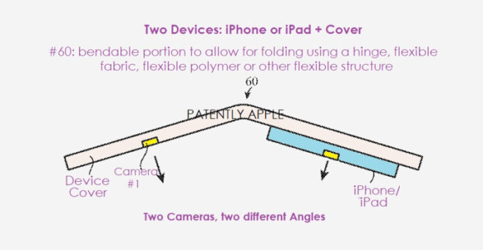 Apple patents a foldable device with multiple integrated cameras for ...