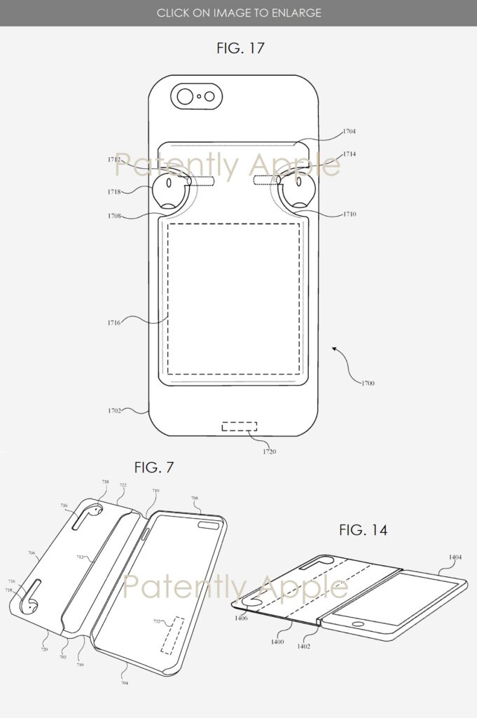 Apple patents new iPhone case, which can house and charge AirPods ...