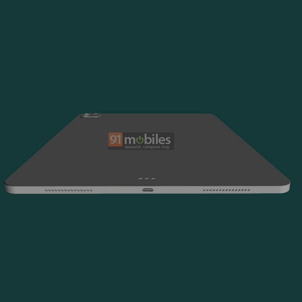 Apple iPad Pro 12.9-inch 2021 design leaks via 3D CAD renders - Gizmochina