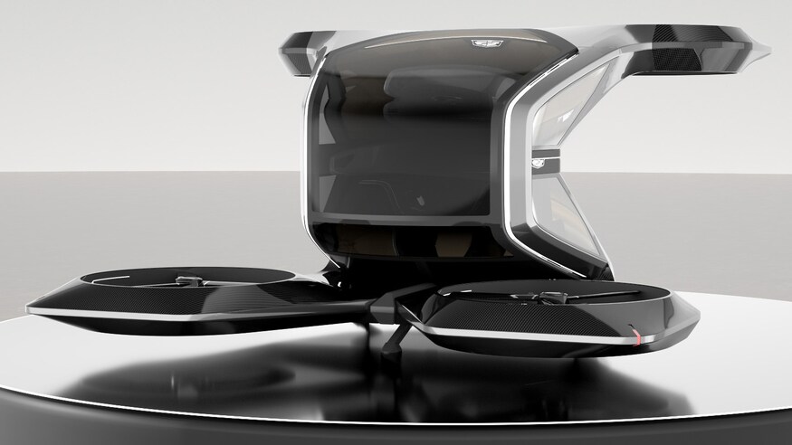 GM unveils a futuristic self driving Cadillac that can fly - Gizmochina GM unveils a futuristic self driving Cadillac that can fly - Gizmochina