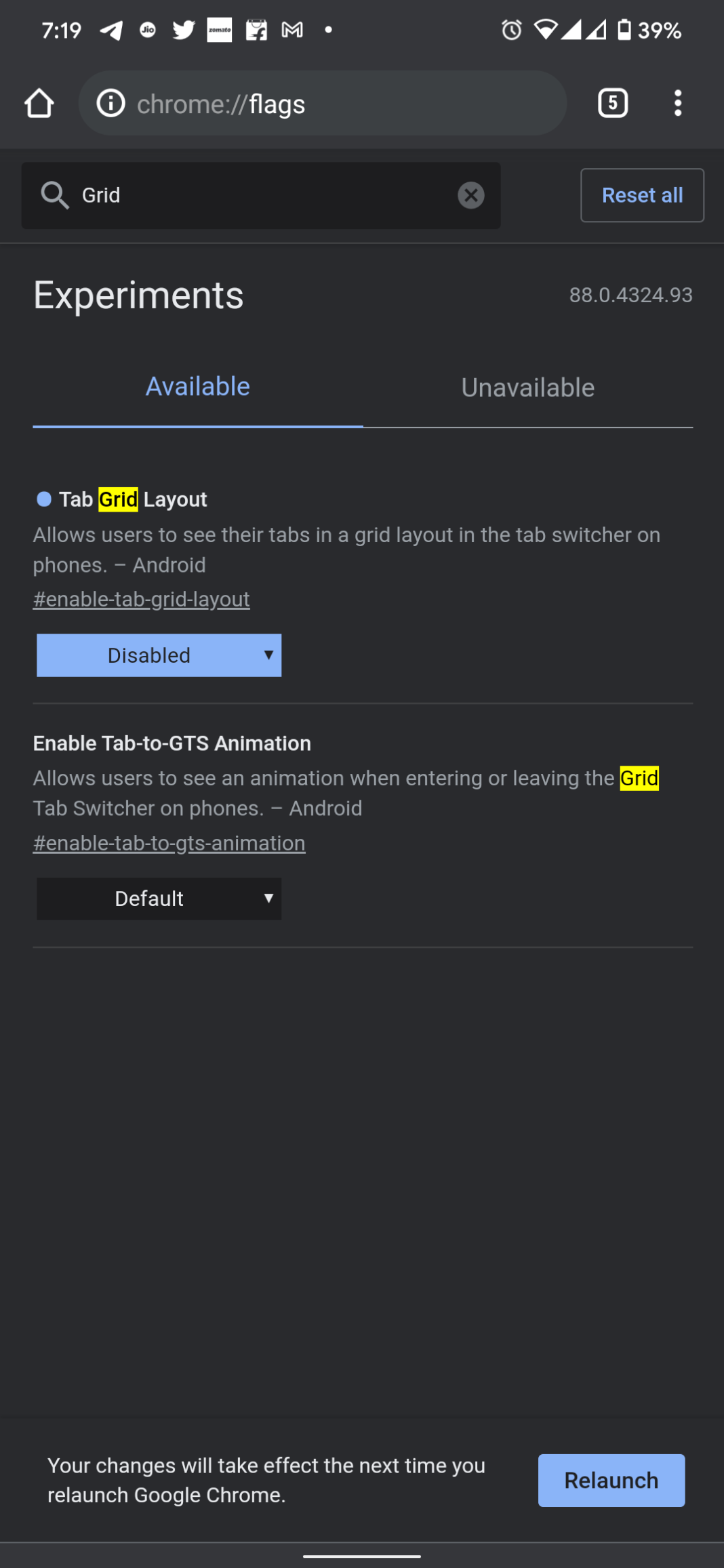 Google Chrome browser gets Tab Grouping feature with Grid View on Android - Gizmochina