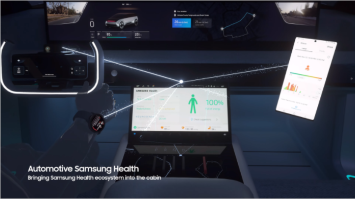 Samsung showcases its next-gen Digital Cockpit for smart cars - Gizmochina