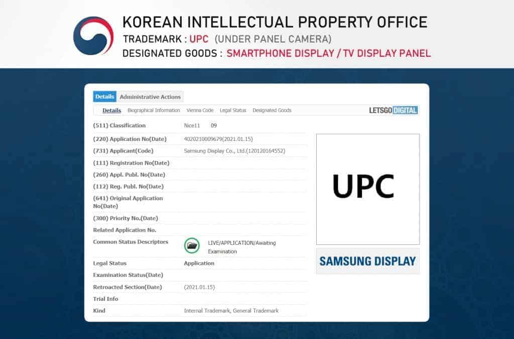 Samsung Patents An Under Display Camera Solution Gizmochina