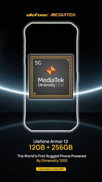 Ulefone Armor 12 rugged phone with Dimensity 1200 5G SoC launching soon ...
