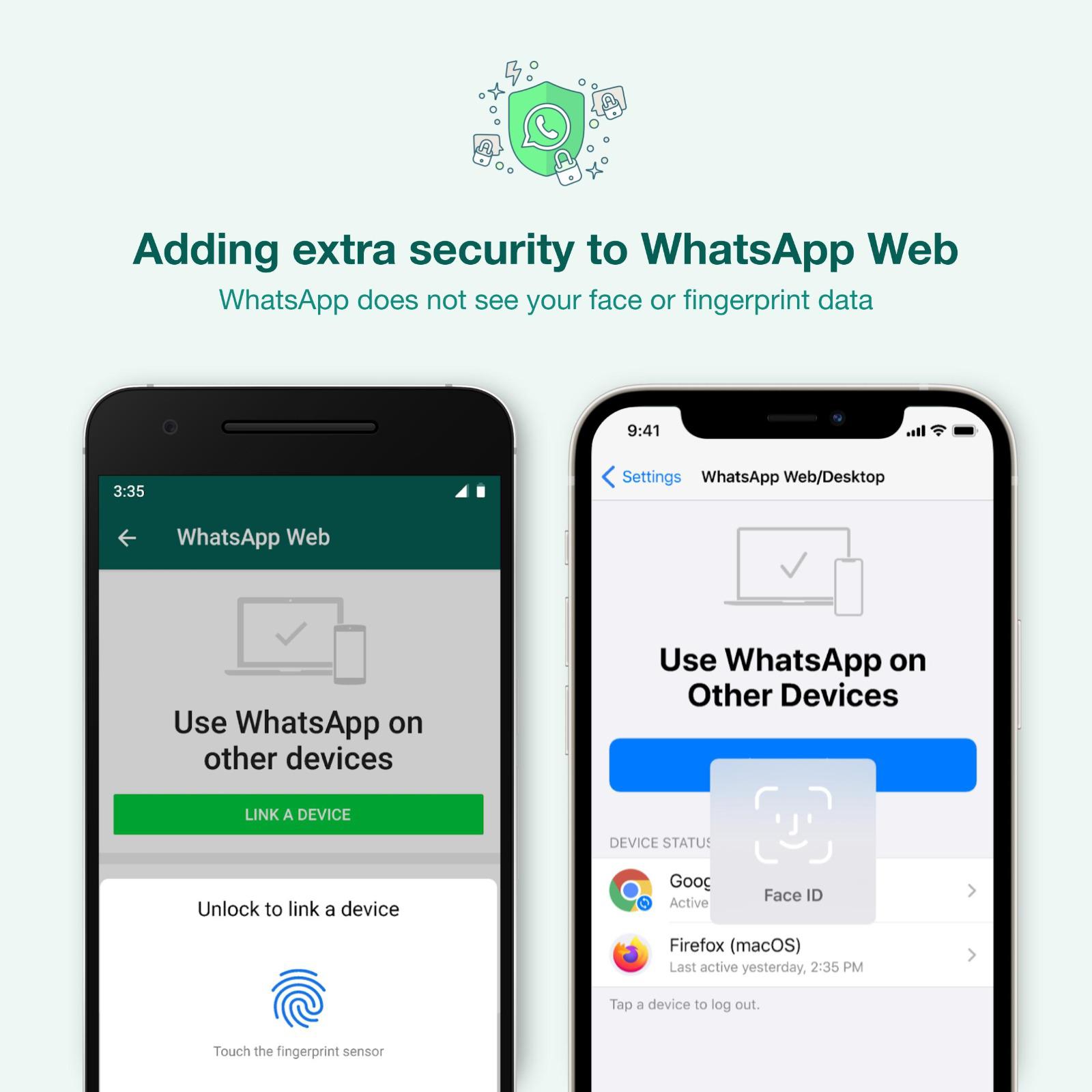 WhatsApp Web/Desktop linking gets Biometric authentication feature ...