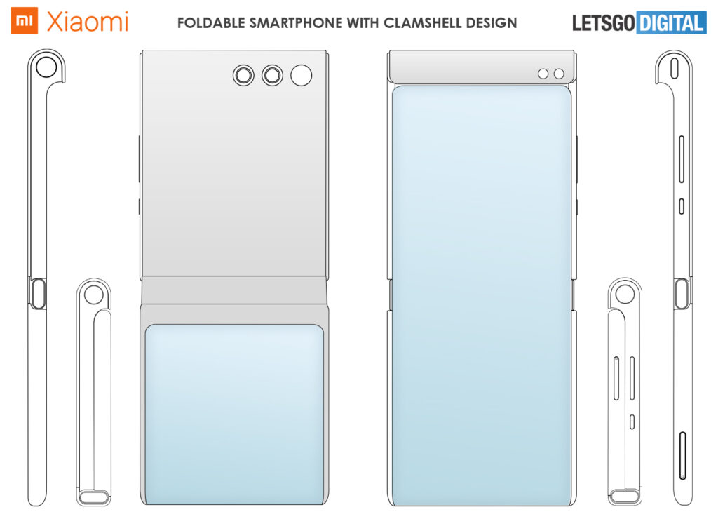 Xiaomi patents 7 foldable smartphone designs - Gizmochina