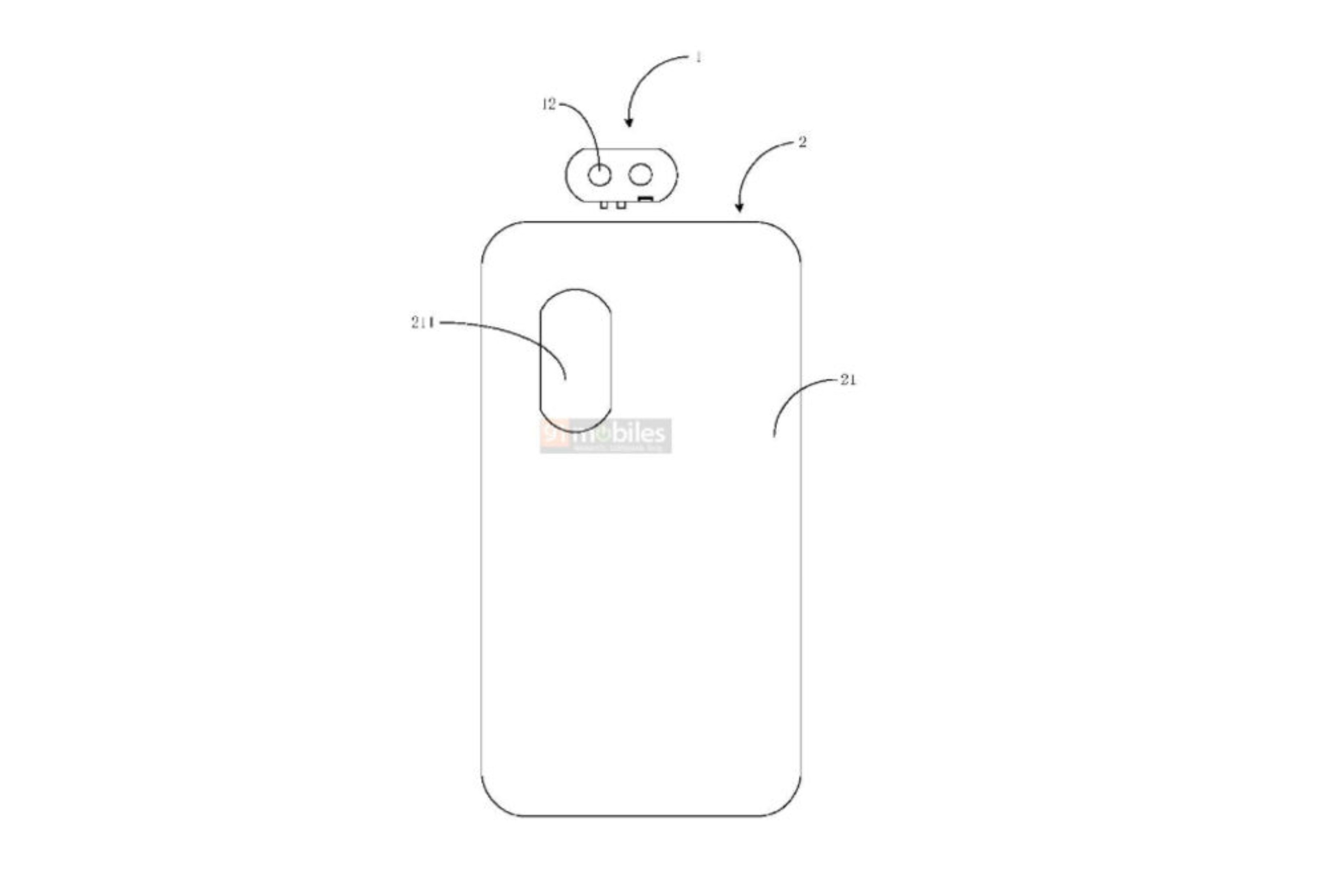 Xiaomi patents a Smartphone design with detachable rear camera layout ...