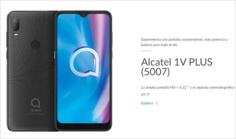 Alcatel 5X with a 5000mAh battery launched alongside the 1V Plus ...