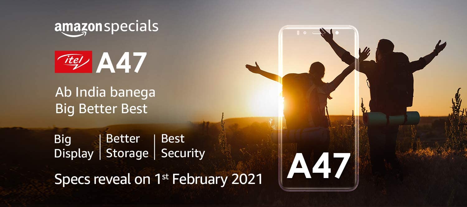 Itel A47 smartphone to launch on February 1 in India - Gizmochina