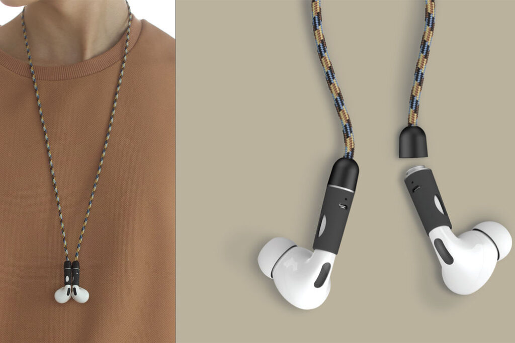 The PodChain Pro lets you charge Apple AirPods Pro while using them ...