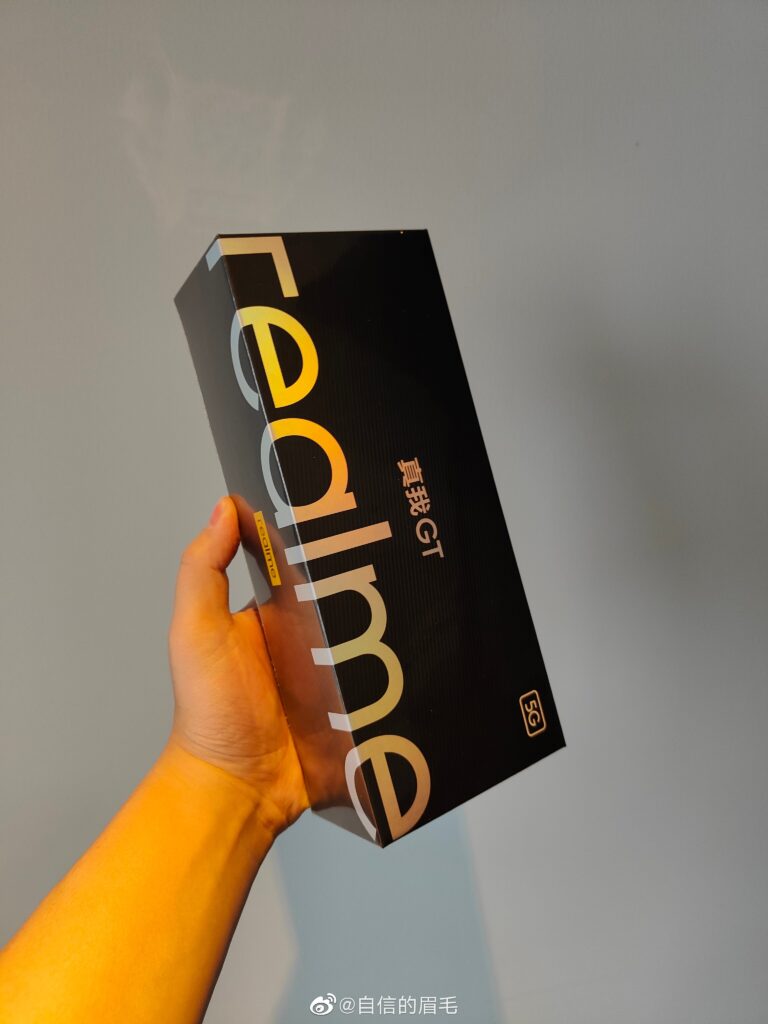 Realme GT Geekbench listing and retail box image emerge - Gizmochina