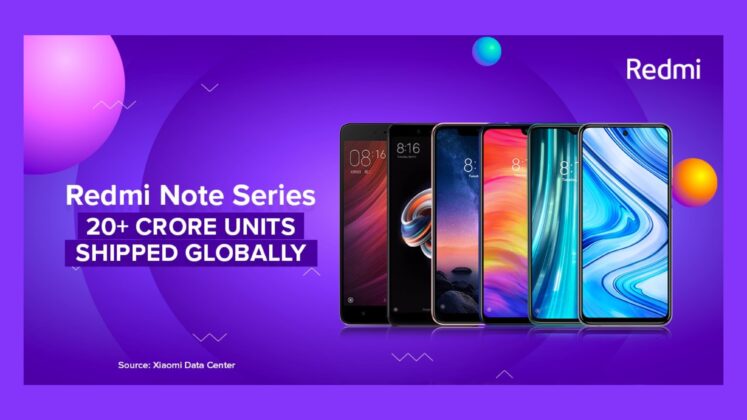 Redmi Note series has exceeded 200 million units in global shipments ...