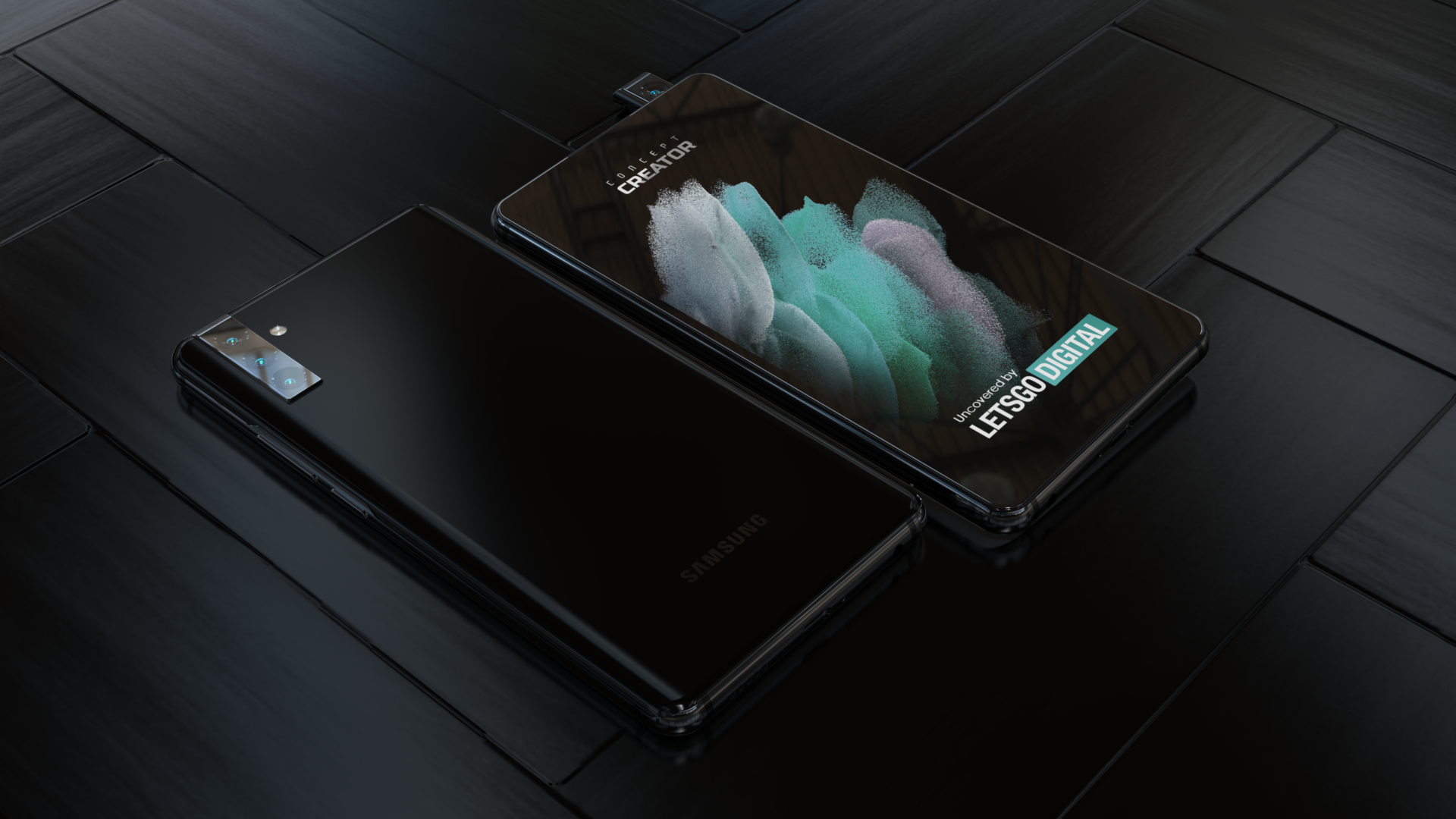 Samsung patents a smartphone design with rotatable pop-up camera module ...