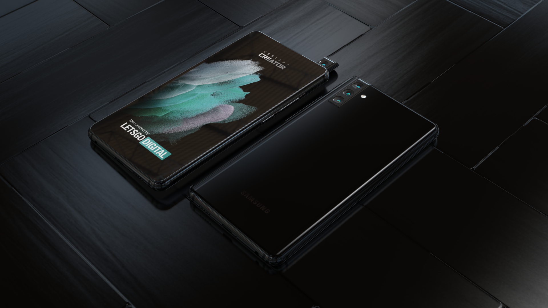 Samsung patents a smartphone design with rotatable pop-up camera module ...