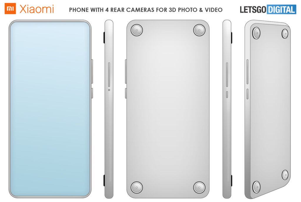 Xiaomi patents a design for 3D smartphone - Gizmochina
