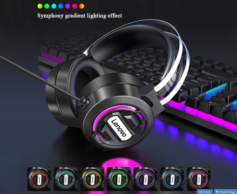 Lenovo H401 Gaming headphone is just $20.99 for a limited time - Gizmochina