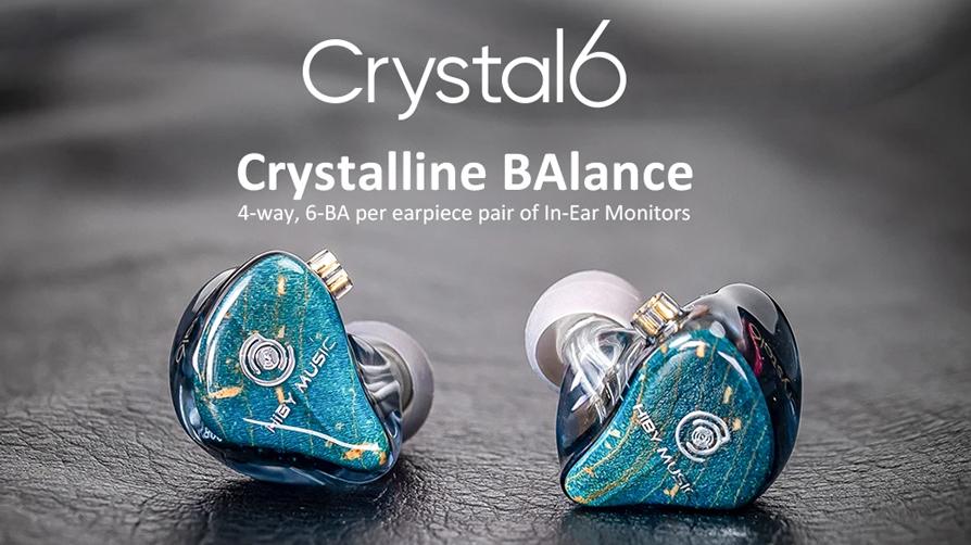 HiBy Crystal 6 Multi-BA IEMs launched to provide premium and accurate ...