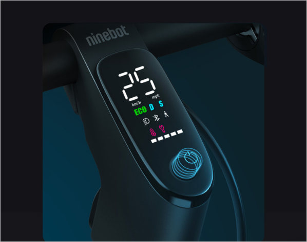 Ninebot F25 Electric Scooter with 10-inch tires, 20km range launched ...