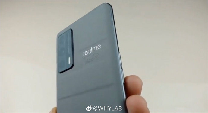 Realme X9 Pro Master Edition poses for the camera; shows off curved ...