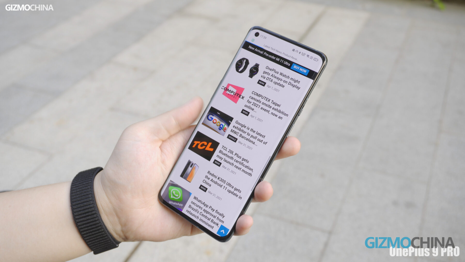 OnePlus 9T display specs tipped months ahead of launch - Gizmochina