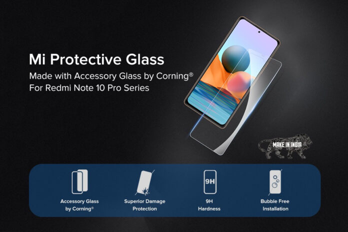 Xiaomi Mi Protective Glass for Redmi Note 10 Pro (Max) launched in ...