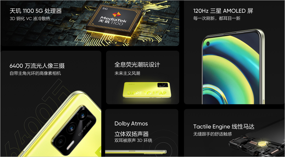 Realme Q3 Pro with Dimensity 1100 chip launched alongside the Realme Q3 ...