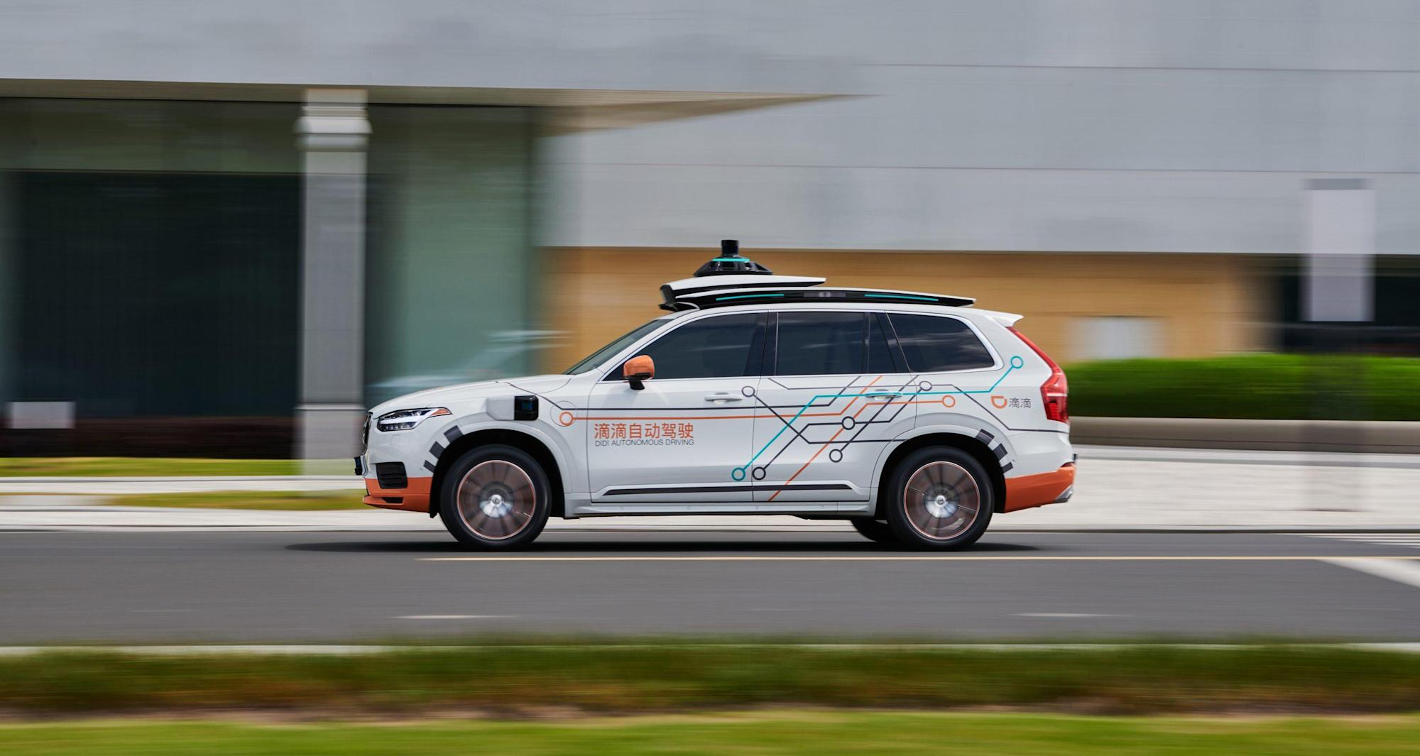 Volvo to supply its XC90 model for Didi's Robotaxi fleet in China ...