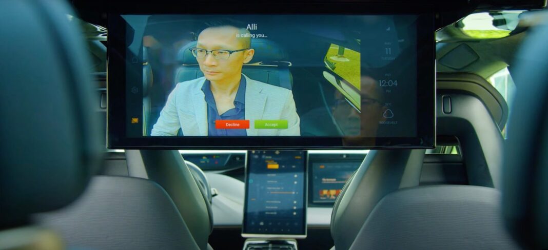 Faraday Future FF91 EV will feature a 27-inch backseat screen for video ...