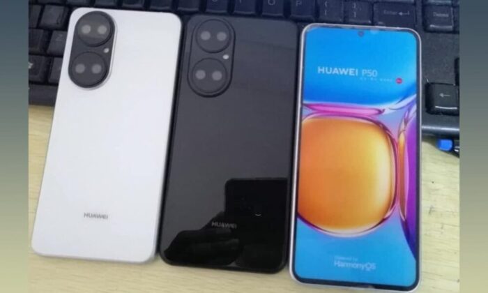 Huawei P50 dummy photos showcase the front and rear designs - Gizmochina