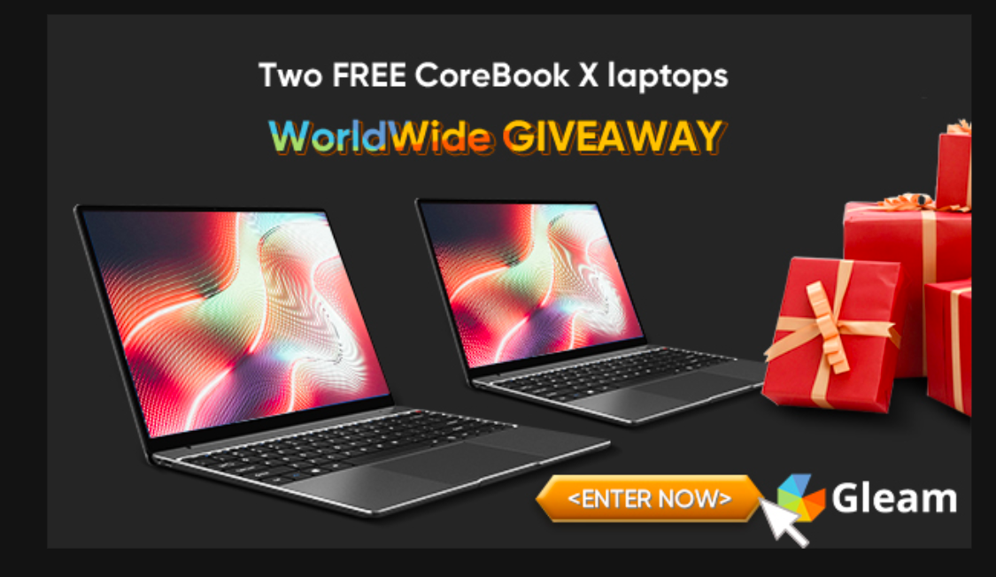 Save up to $90 and Get a Chance to Win Free Chuwi CoreBook X Laptop ...